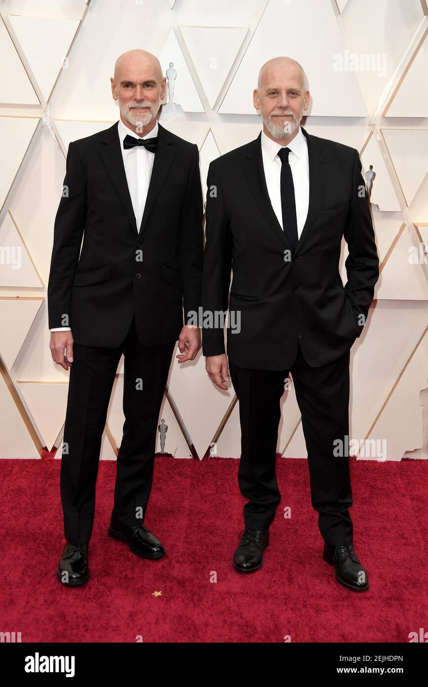 Paul Gooch and David White walking on the red carpet at the 92nd Annual ...