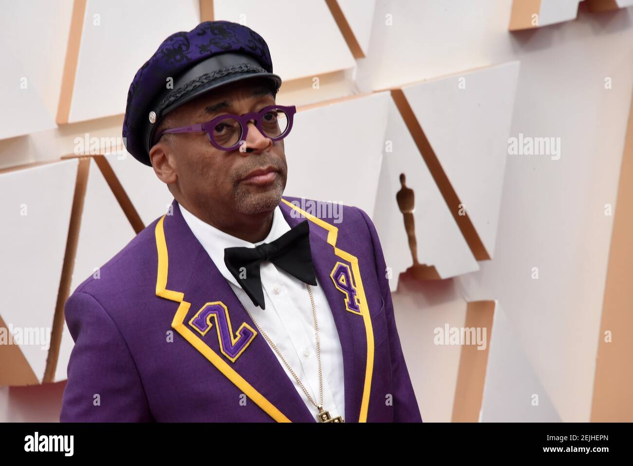 Spike Lee walking on the red carpet at the 92nd Annual Academy Awards ...