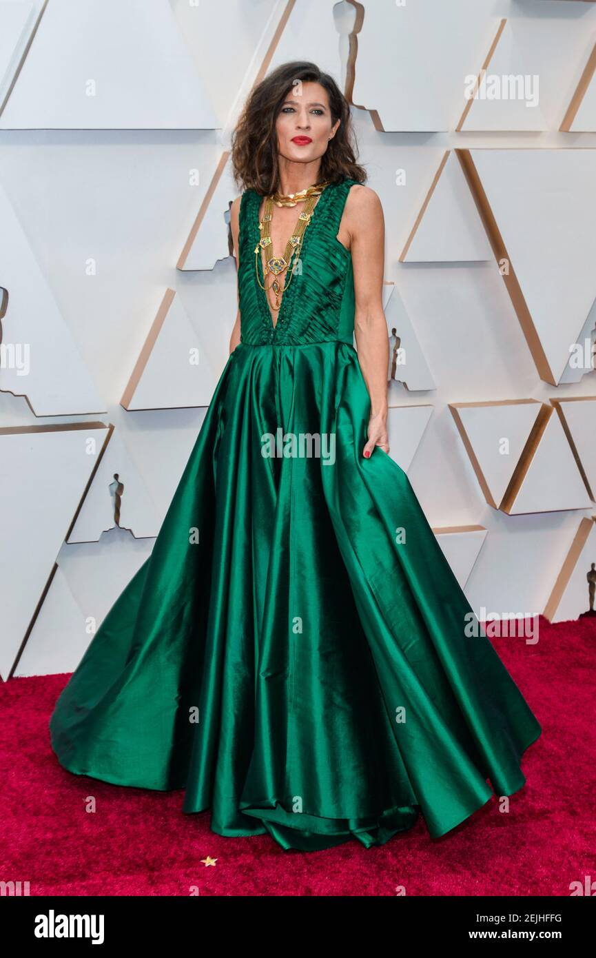 Chelsea Winstanley walking on the red carpet at the 92nd Annual Academy ...