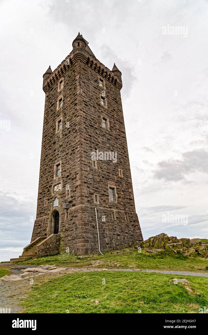 Scrabo stone hi-res stock photography and images - Alamy