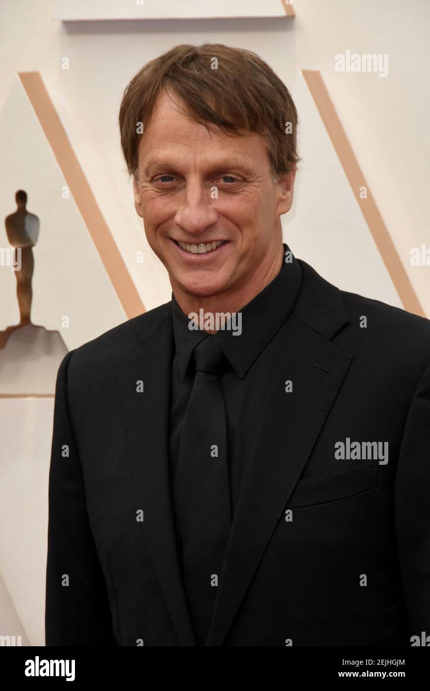 Tony Hawk walking on the red carpet at the 92nd Annual Academy Awards ...