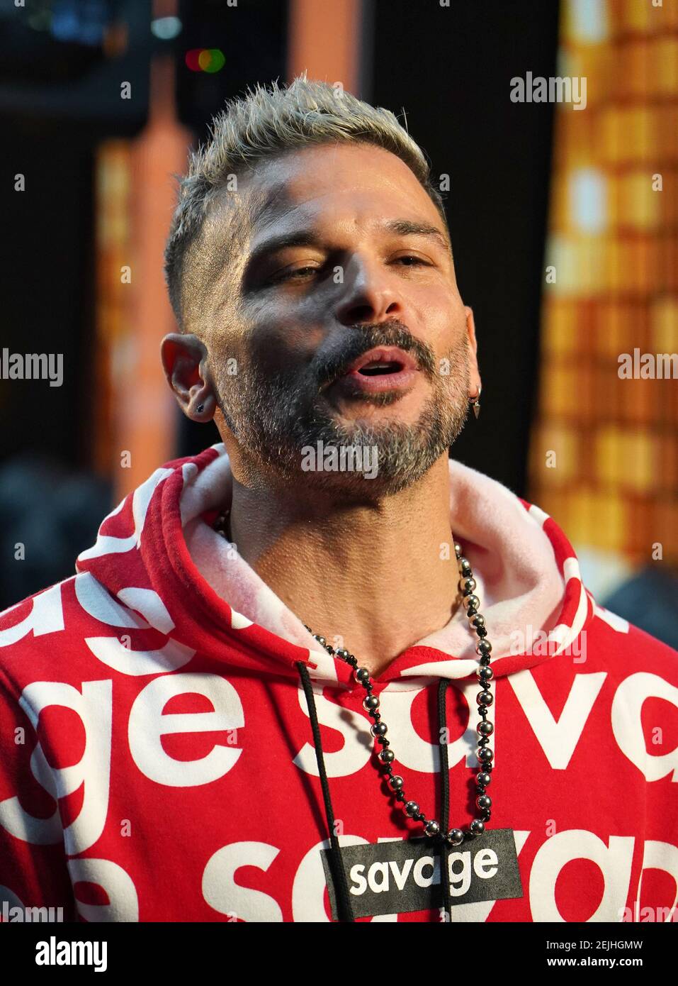 MIAMI, FL - FEB 9: Pedro Capo is seen backstage during ÔMira Quien ...