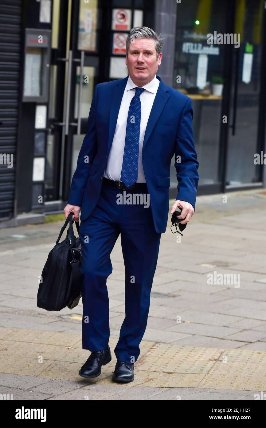 Leader of the Labour Party Sir Keir Starmer seen out and about in ...