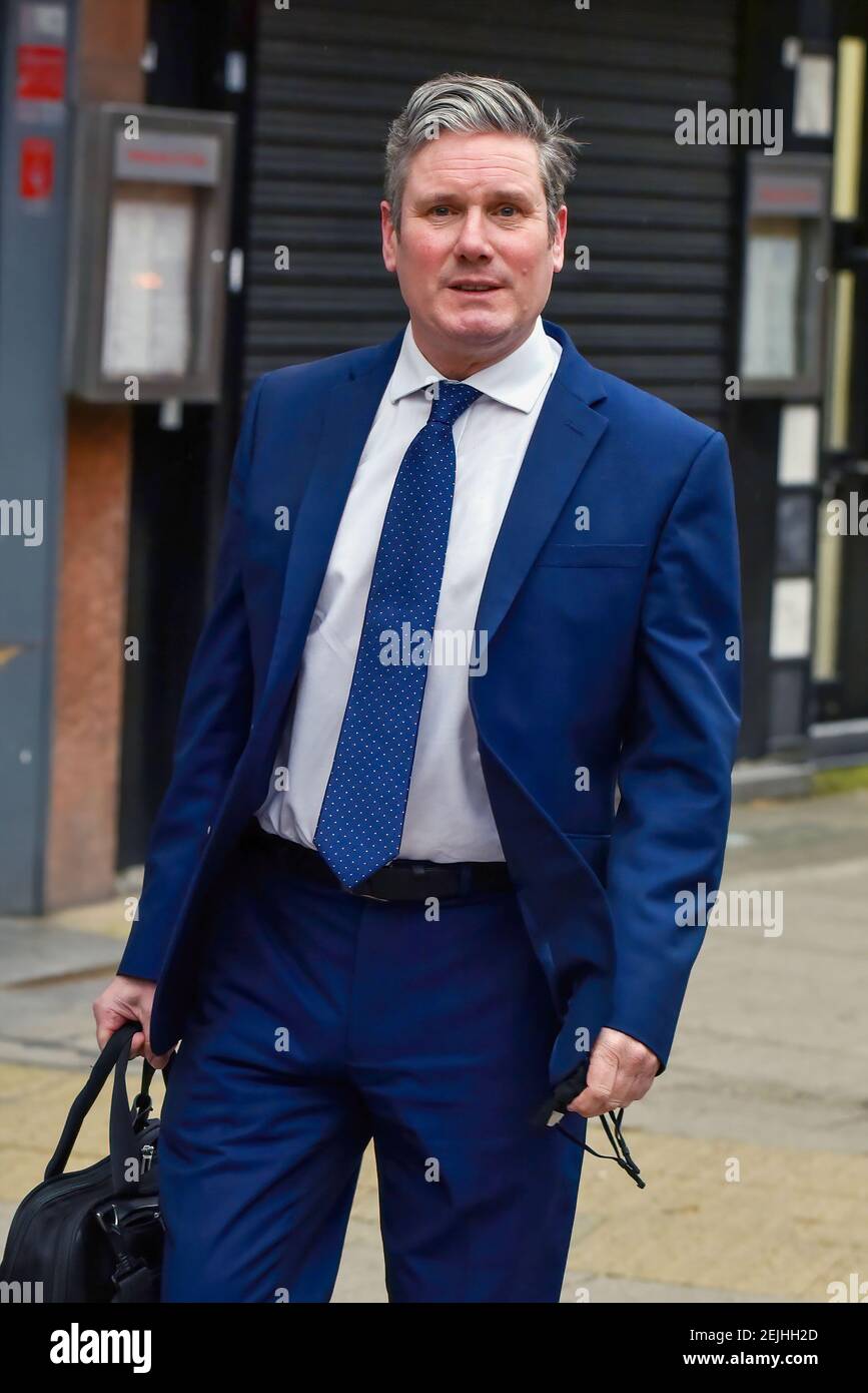 Leader of the Labour Party Sir Keir Starmer seen out and about in ...