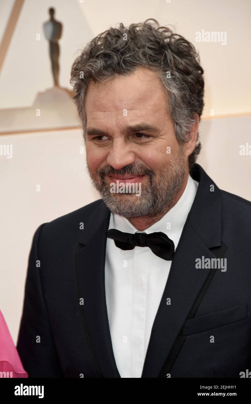 Mark Ruffalo walking on the red carpet at the 92nd Annual Academy ...