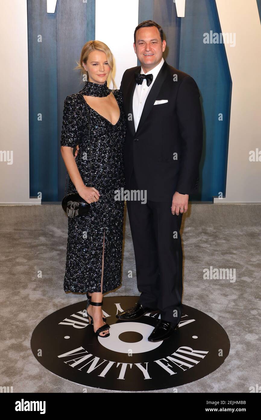 Kelly Sawyer Patricof and Jamie Patricof at the 2020 Vanity Fair Oscar ...