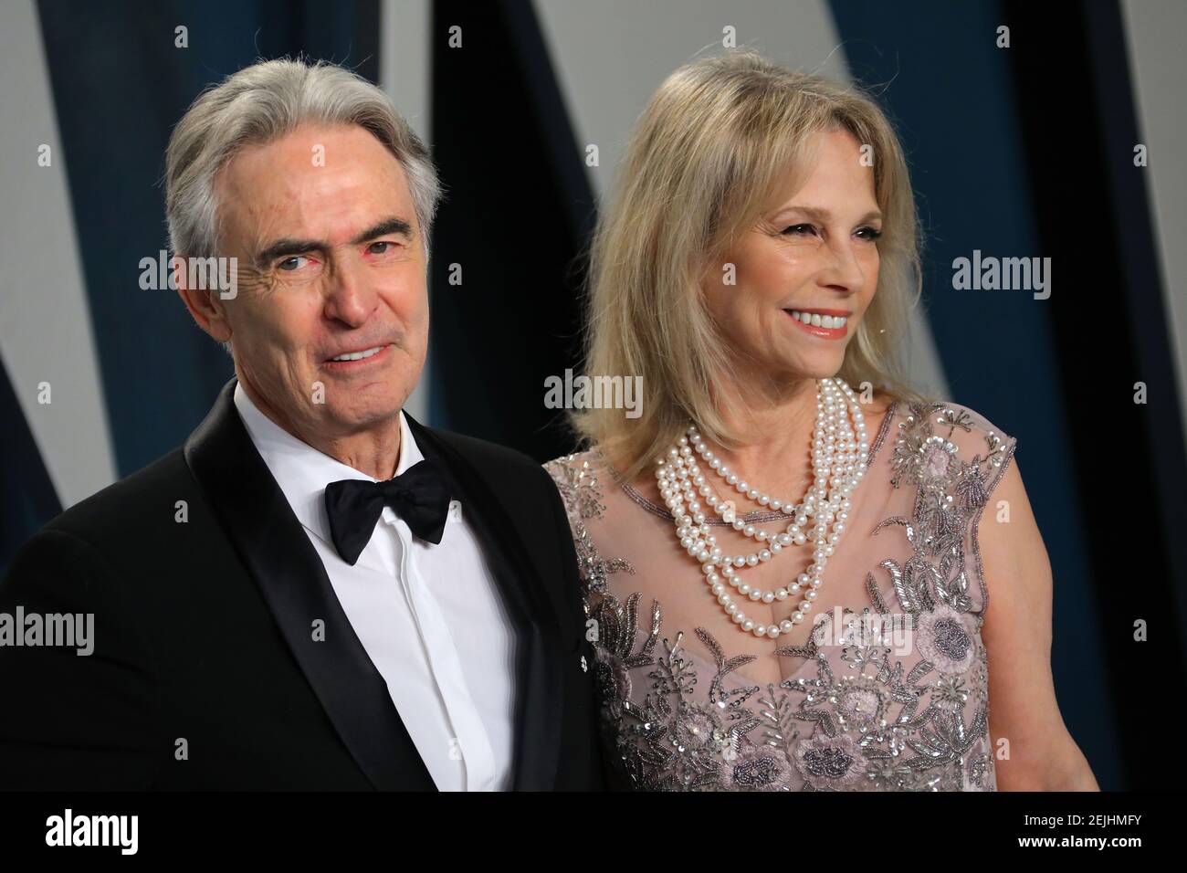 David Steinberg and Robyn Todd at the 2020 Vanity Fair Oscar Party ...