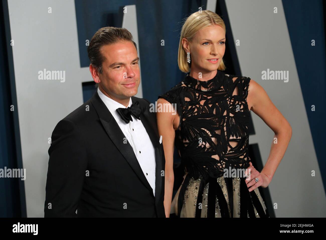 Lachlan Murdoch and Sarah Murdoch at the 2020 Vanity Fair Oscar Party ...