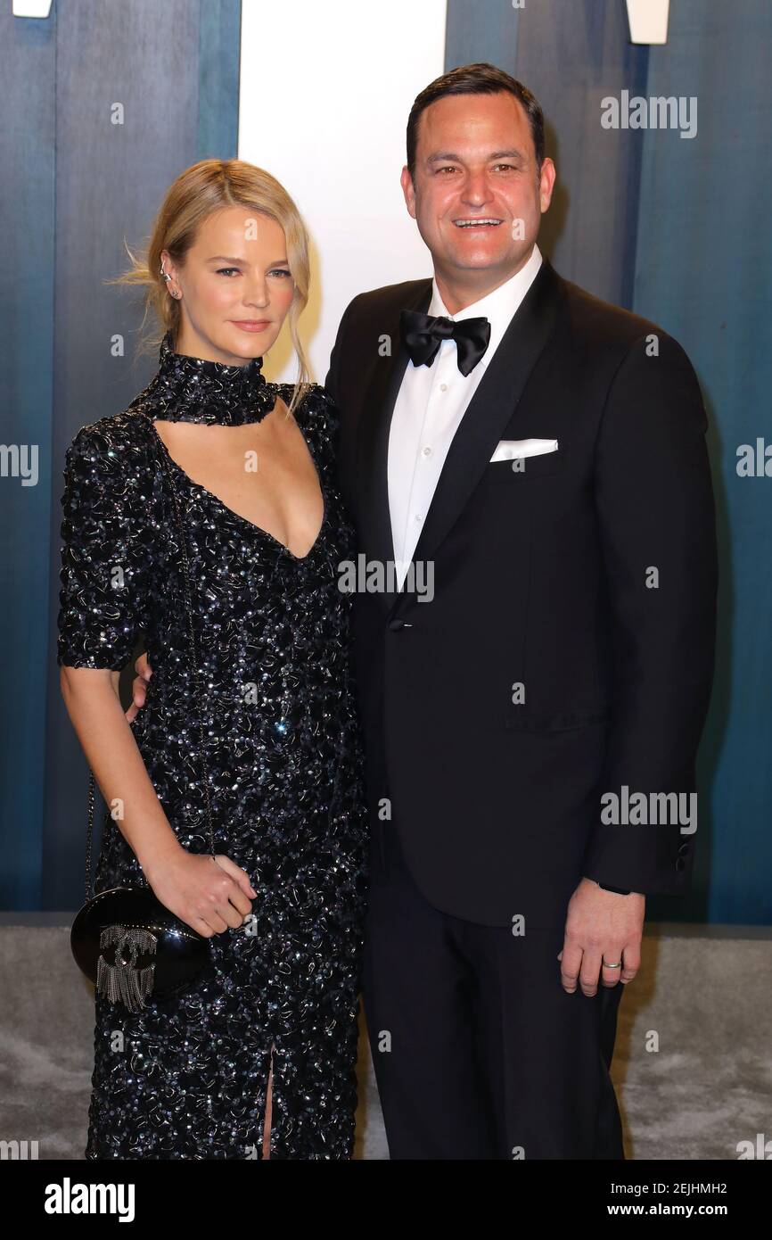 Kelly Sawyer Patricof and Jamie Patricof at the 2020 Vanity Fair Oscar ...