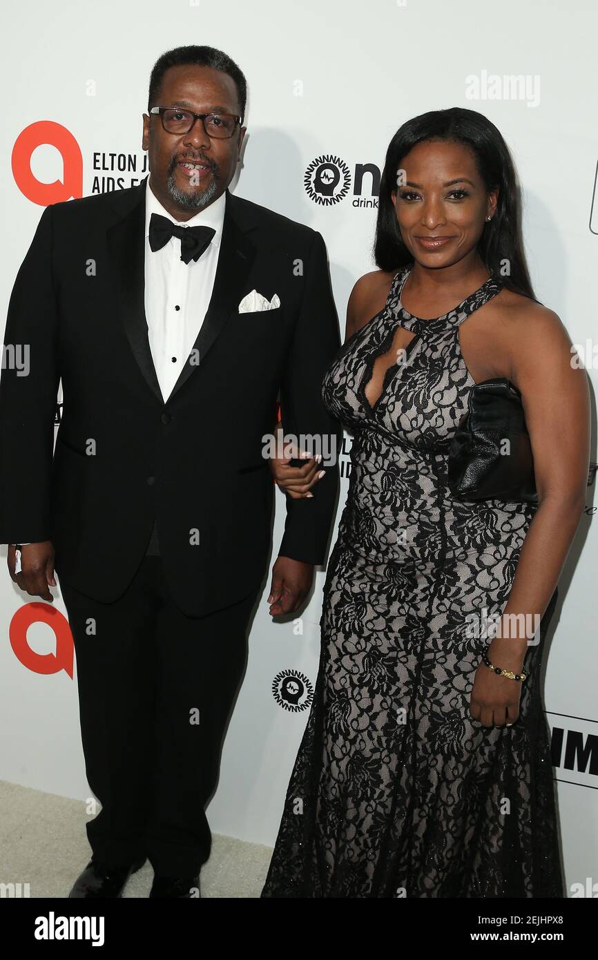 Wendell Pierce, Erika Woo attend the 28th Annual Elton John AIDS ...