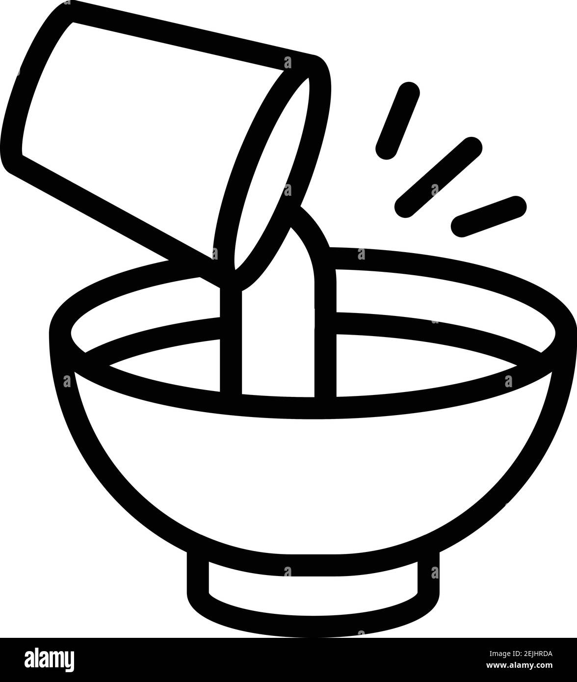 Cooking process icon. Outline cooking process vector icon for web ...