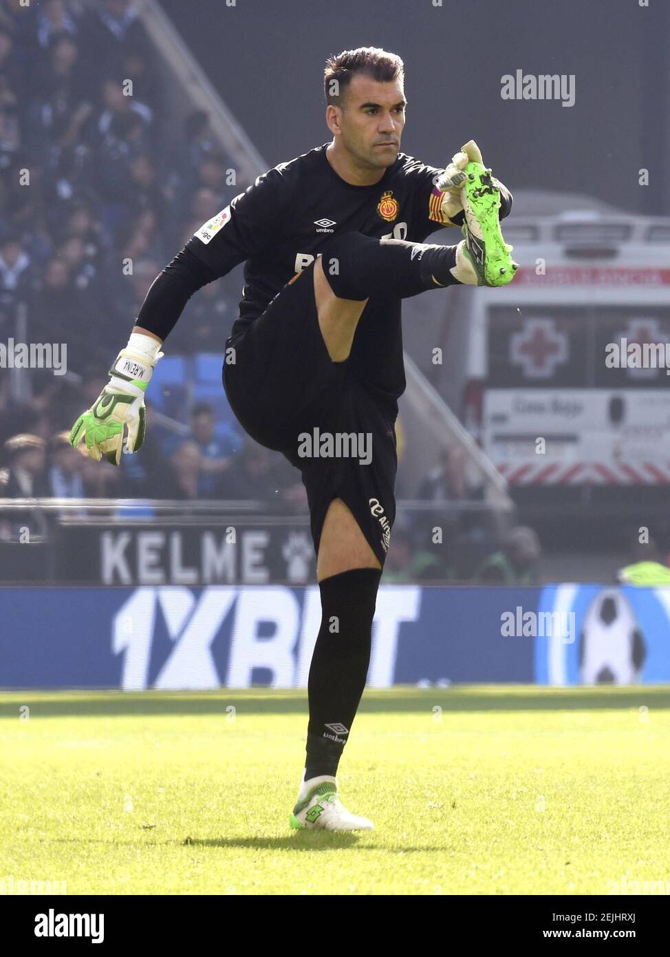 Manolo Reina of RCD Mallorca during the match RCD Espanyol v RCD ...