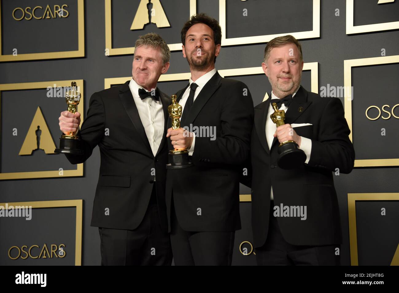 Guillaume Rocheron, Dominic Tuohy and Greg Butler, winners of the ...