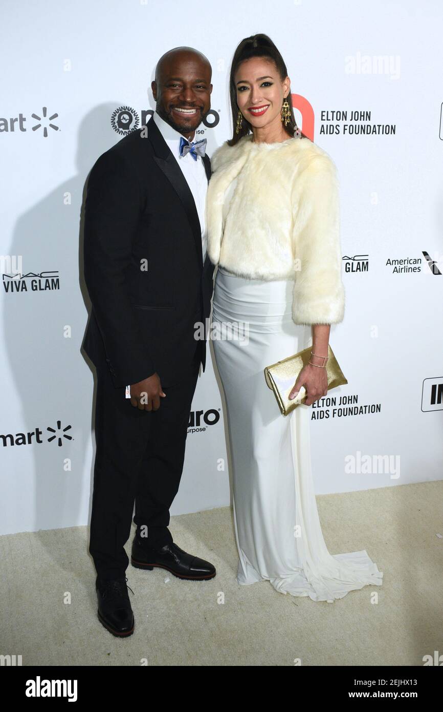 LOS ANGELES,CA - FEBRUARY 09: Taye Diggs and Kristi Korzec attends the ...