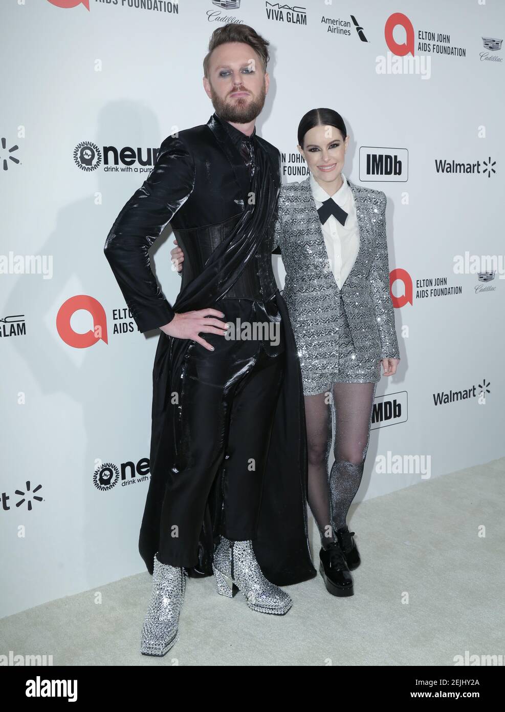 Bobby Berk, Emily Hampshire walking the red carpet at the 28th Annual ...