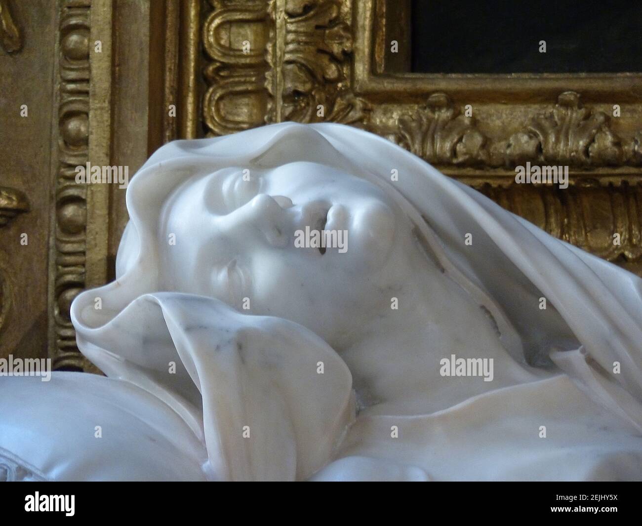 The magnificent statue of Ludovica Albertoni by the Italian sculptor ...