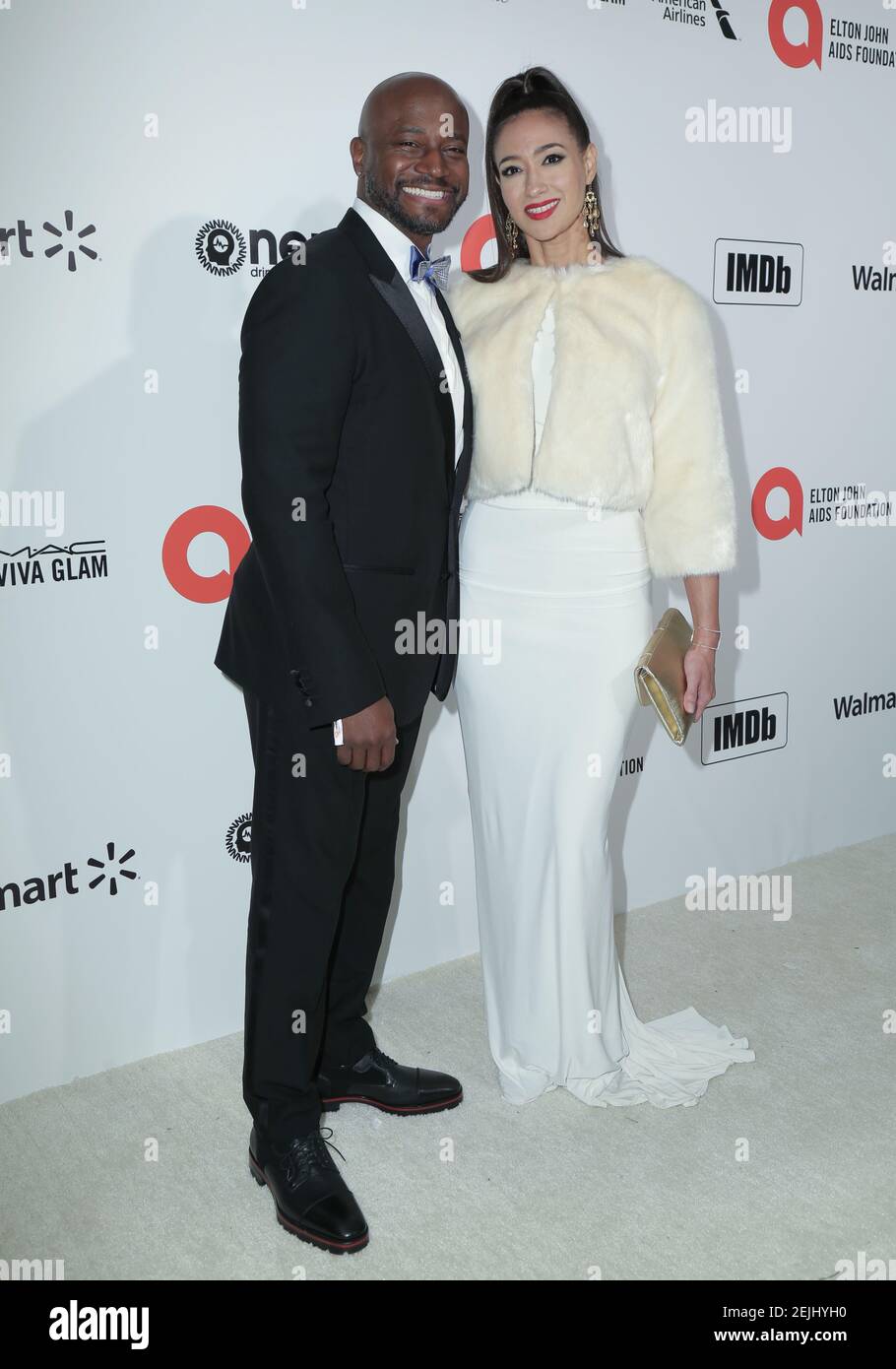 Taye Diggs, Kristi Korzec walking the red carpet at the 28th Annual ...