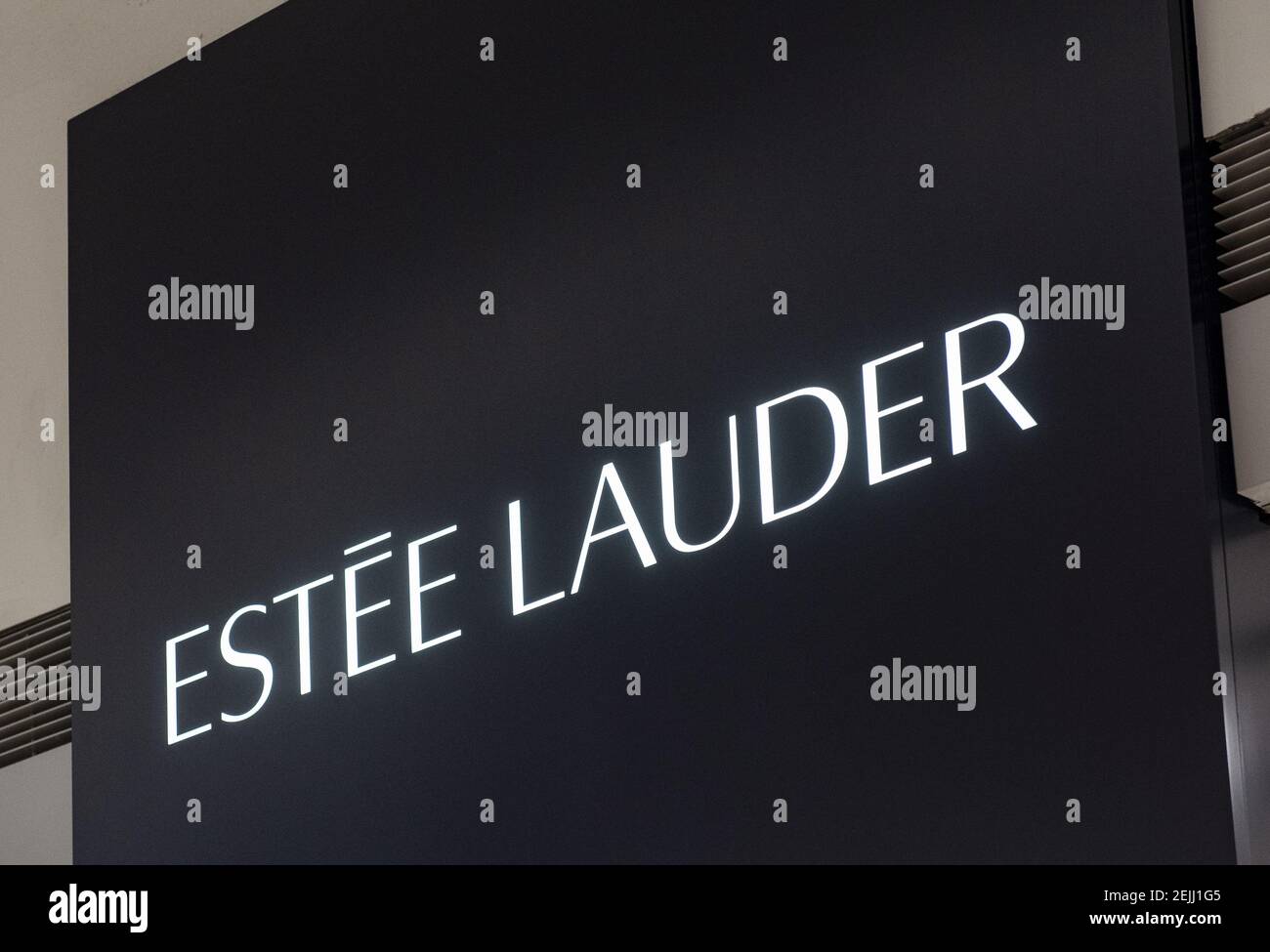 American multinational skincare, and beauty products brand Estée Lauder ...