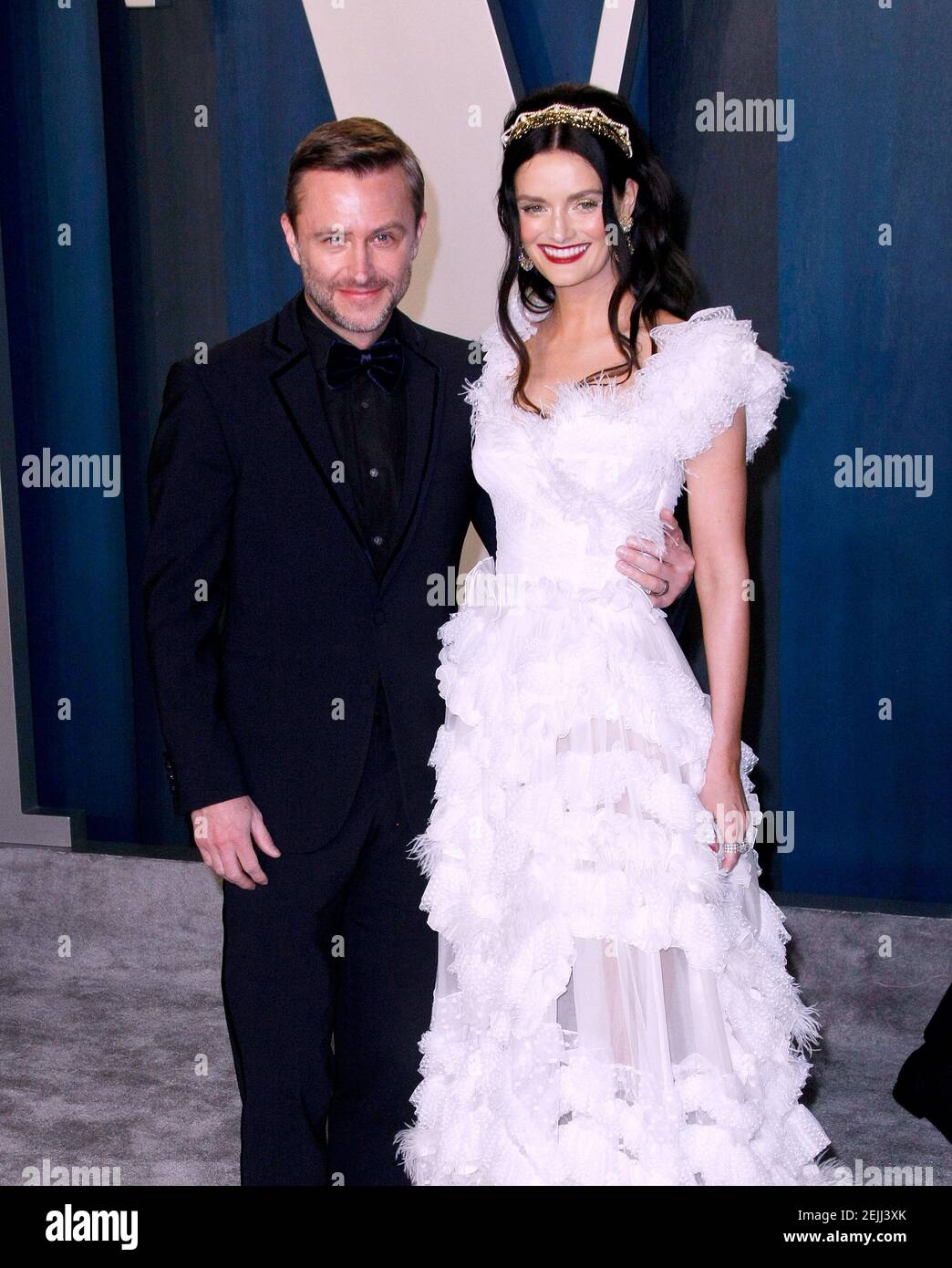 BEVERLY HILLS, CALIFORNIA - FEBRUARY 9: Lydia Hearst, Chris Hardwick ...
