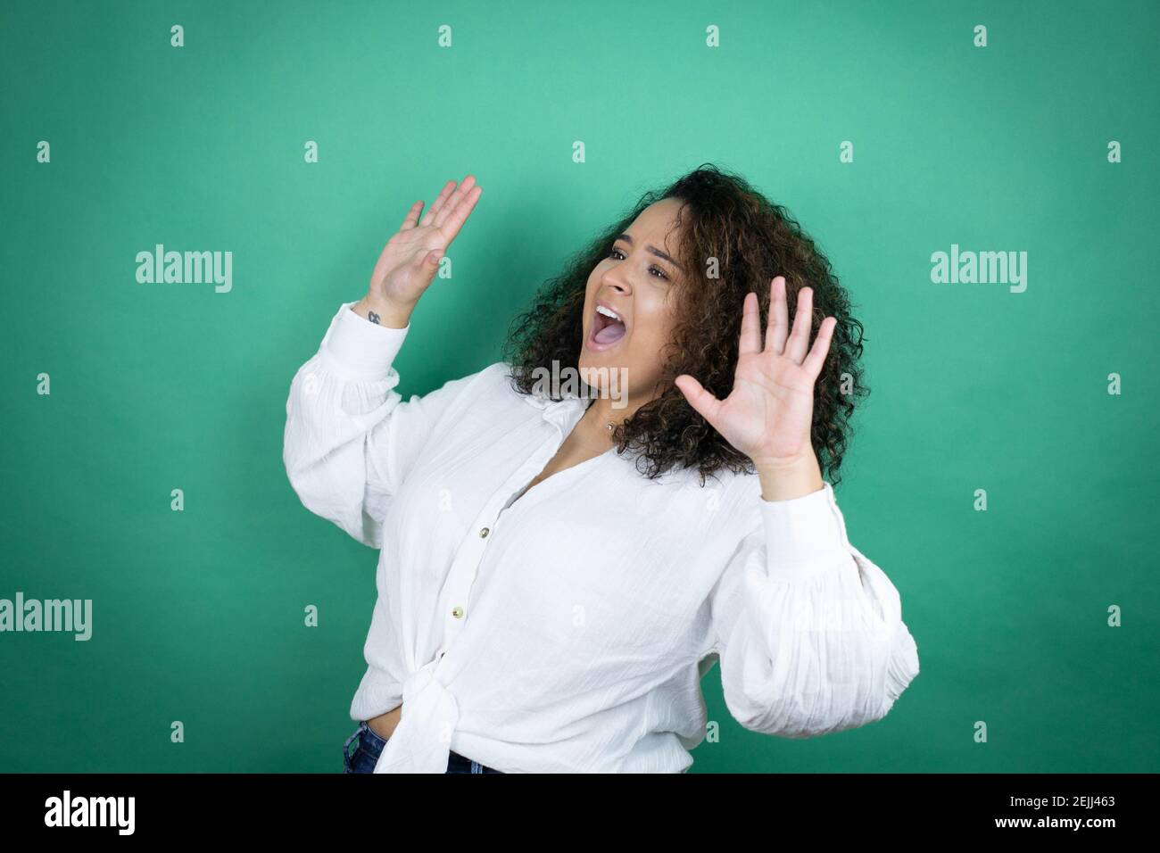 Girl falling ladder hi-res stock photography and images - Alamy