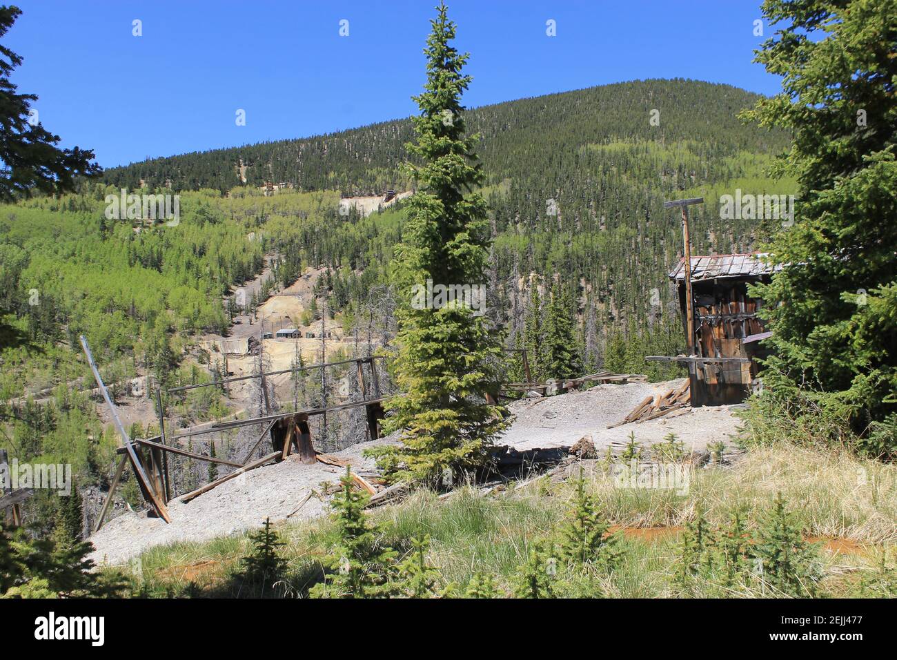 Old mining sites hi-res stock photography and images - Alamy