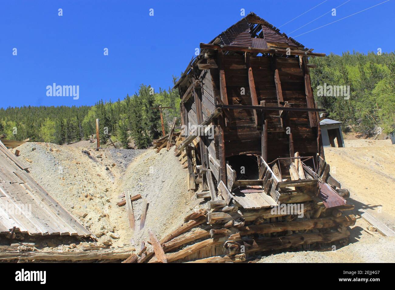 Abandoned mining towns mines hi-res stock photography and images - Alamy