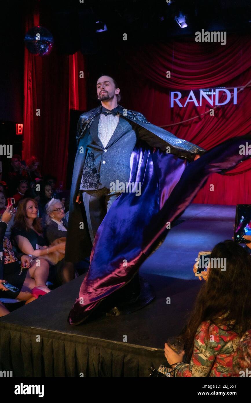 Models walk the Randi Rahm FW20 Runway NYFW Show at Public Arts in New ...