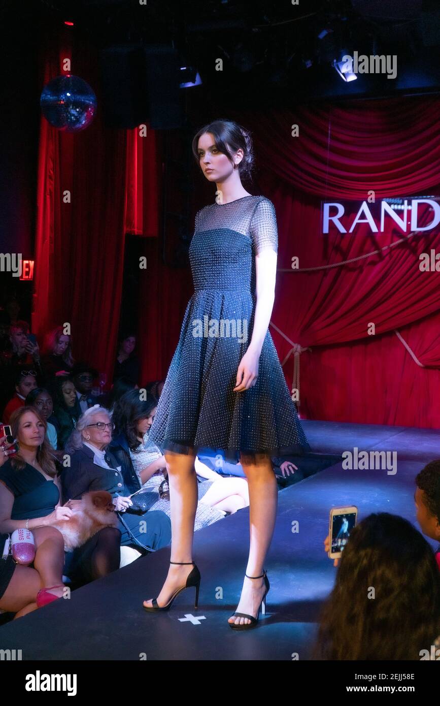 Models walk the Randi Rahm FW20 Runway NYFW Show at Public Arts in New ...