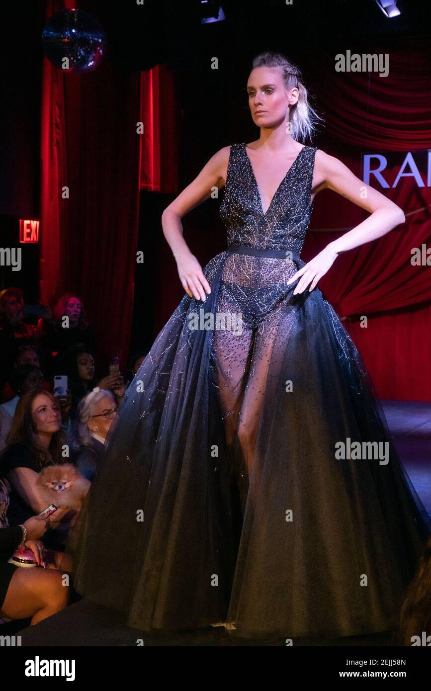 Models walk the Randi Rahm FW20 Runway NYFW Show at Public Arts in New ...