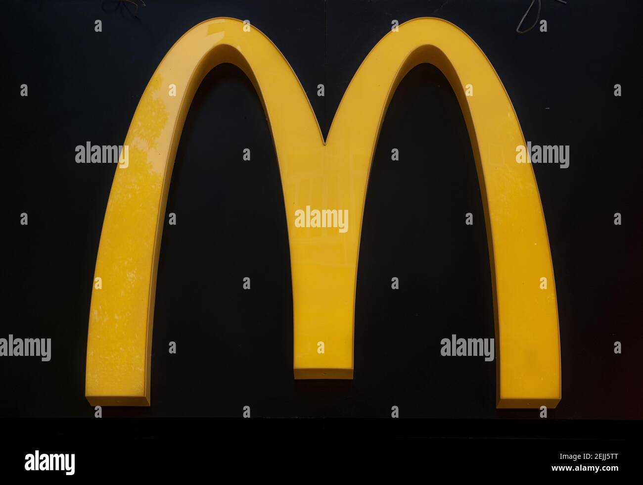 American multinational fast-food hamburger restaurant chain McDonald's ...