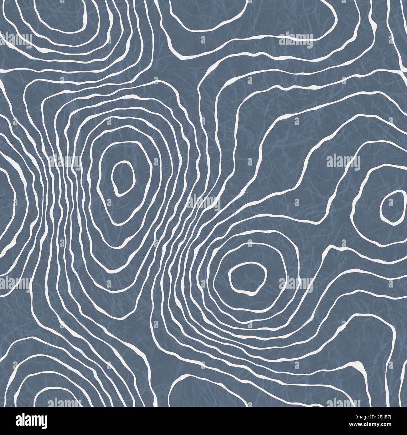 Seamless earth line map organic pattern print Stock Photo - Alamy