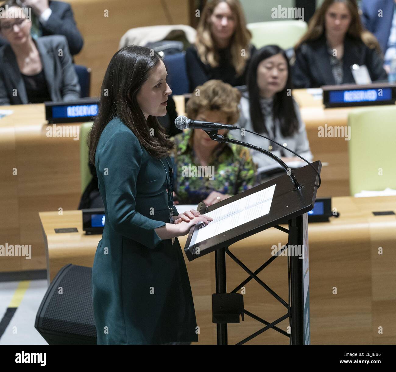 Aisling O’Boyle speaks at High-Level Event A Call to Action for the ...