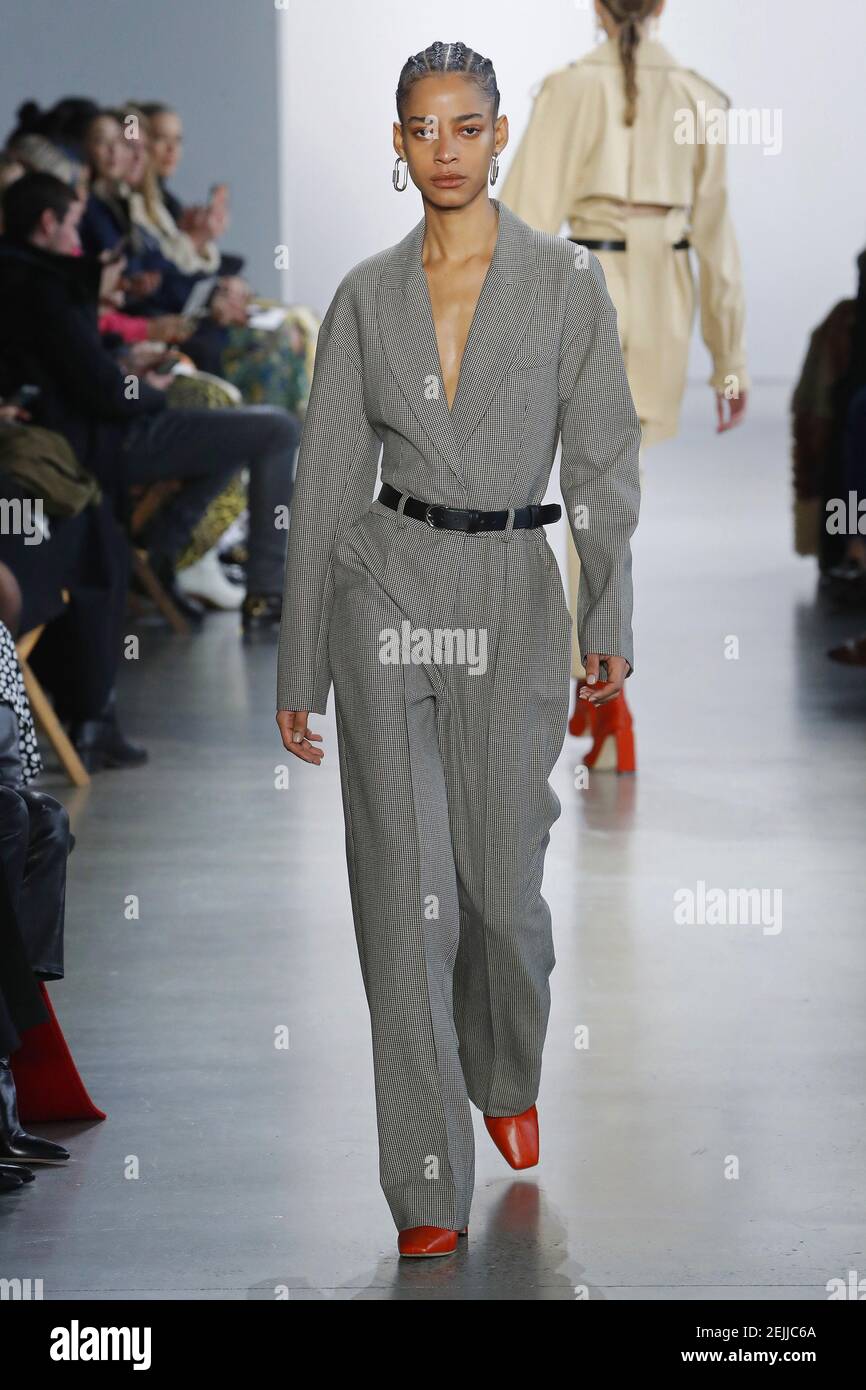 Model Amelia Rami walks on the runway at the Jonathan Simkhai fashion ...