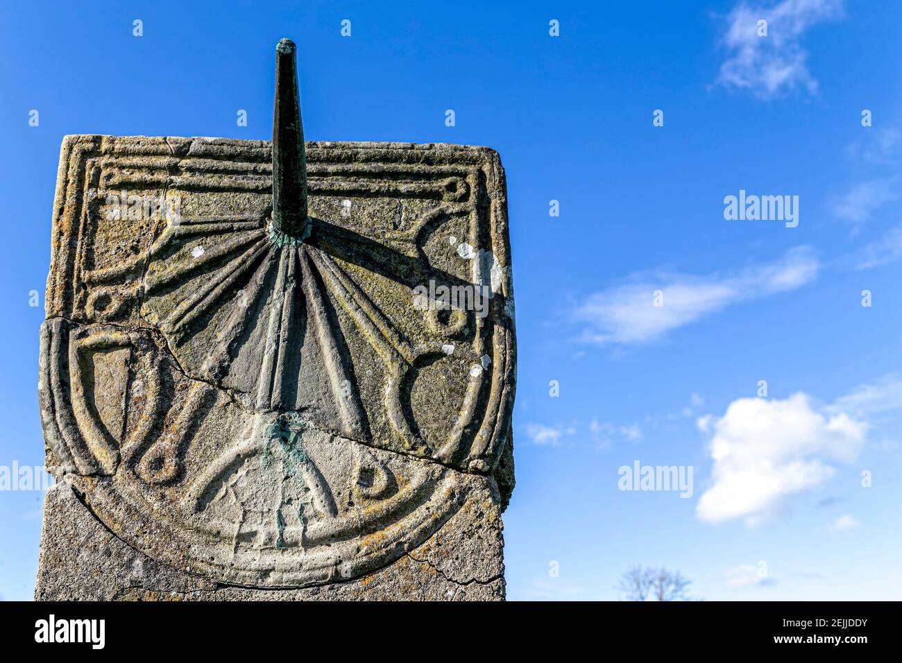 Mahee Island, Northern Ireland. 2nd May, 2016. Nendrum Monastery was a ...