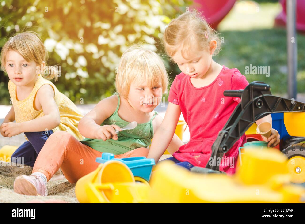 Daycare center sandbox hi-res stock photography and images - Alamy