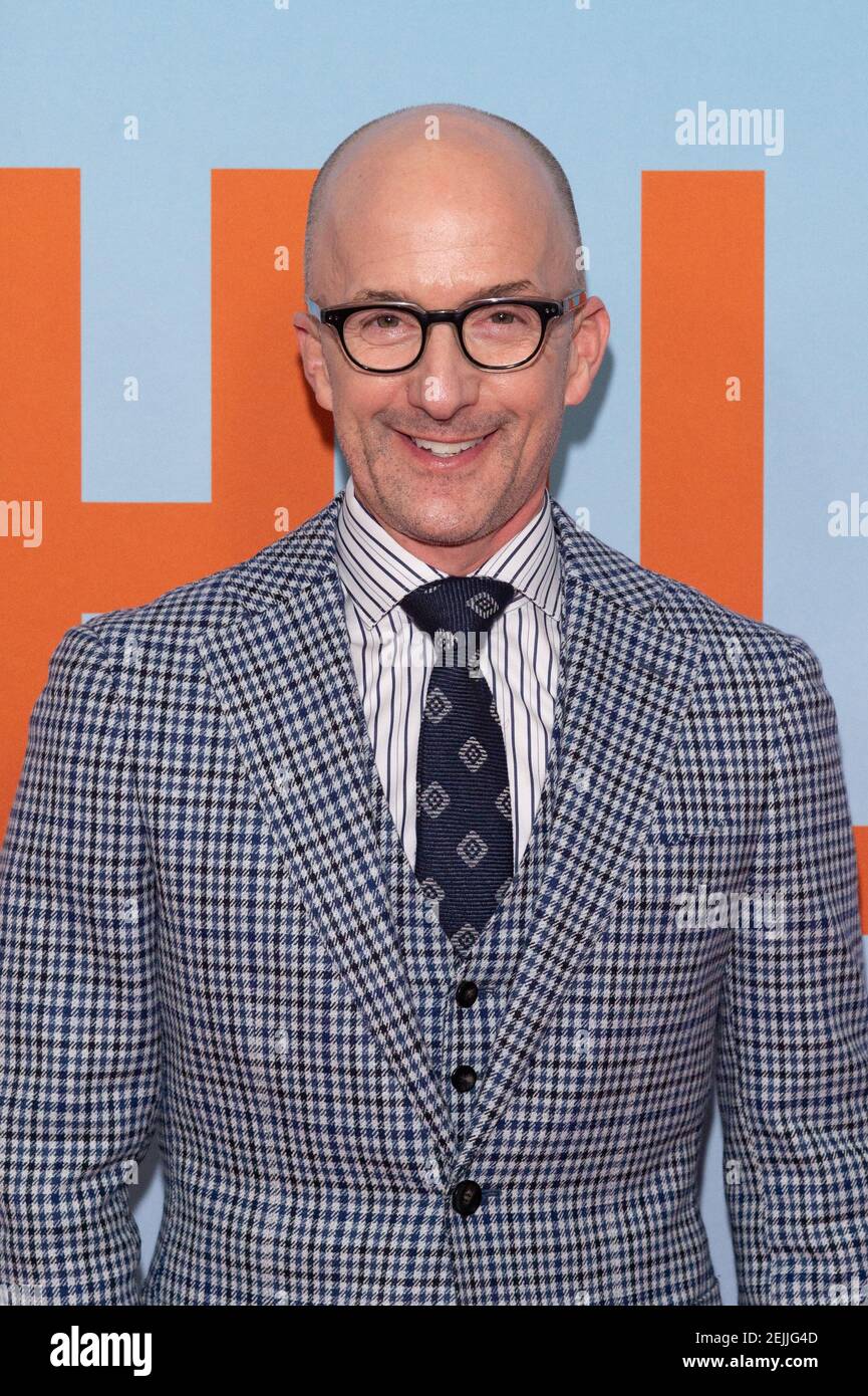 Jim Rash attends the premiere of "Downhill" at SVA Theater. (Photo by ...