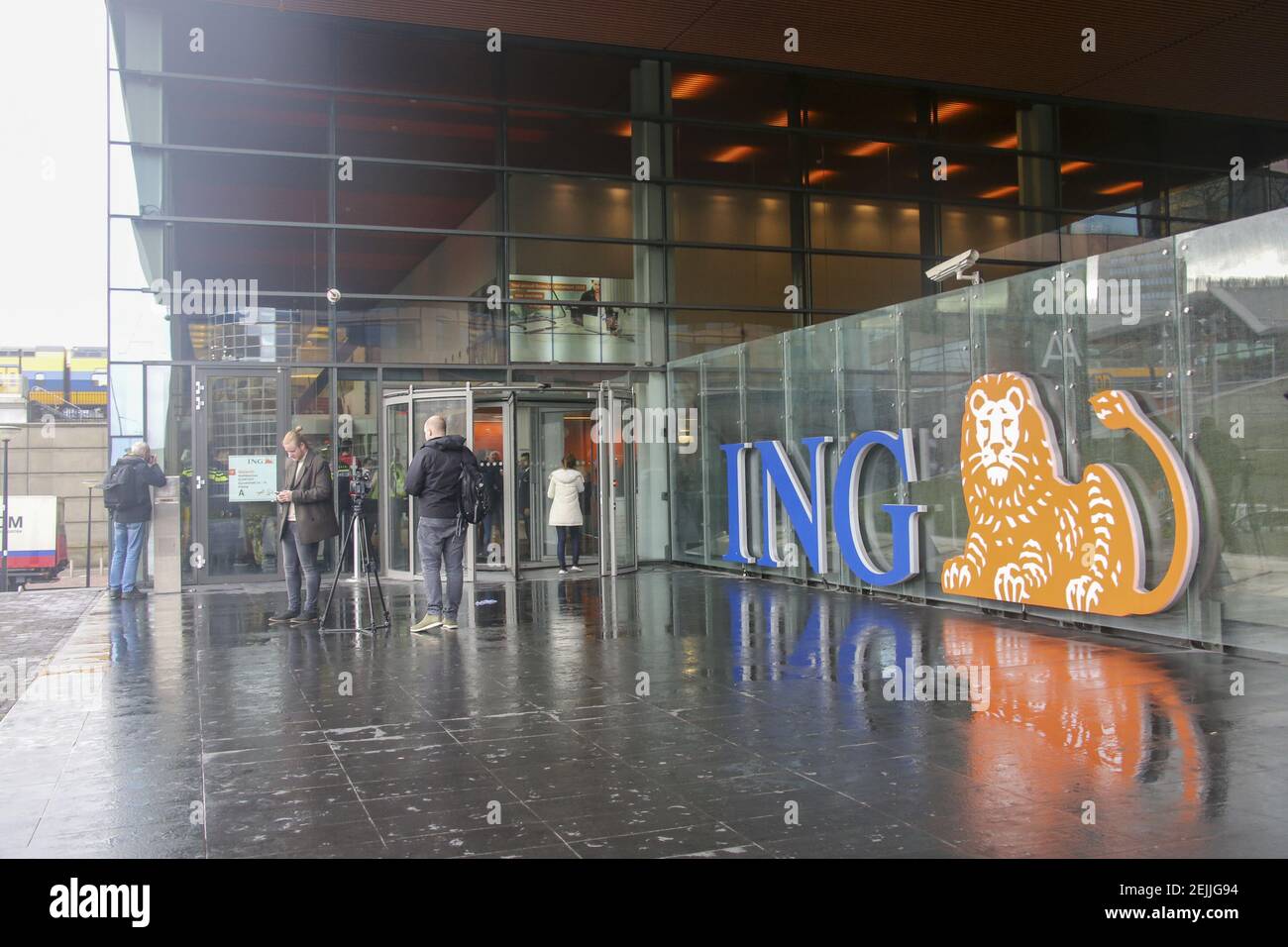 AMSTERDAM 13-02-2020, Bomb letter ING BANK Amsterdam (Photo by Pro ...