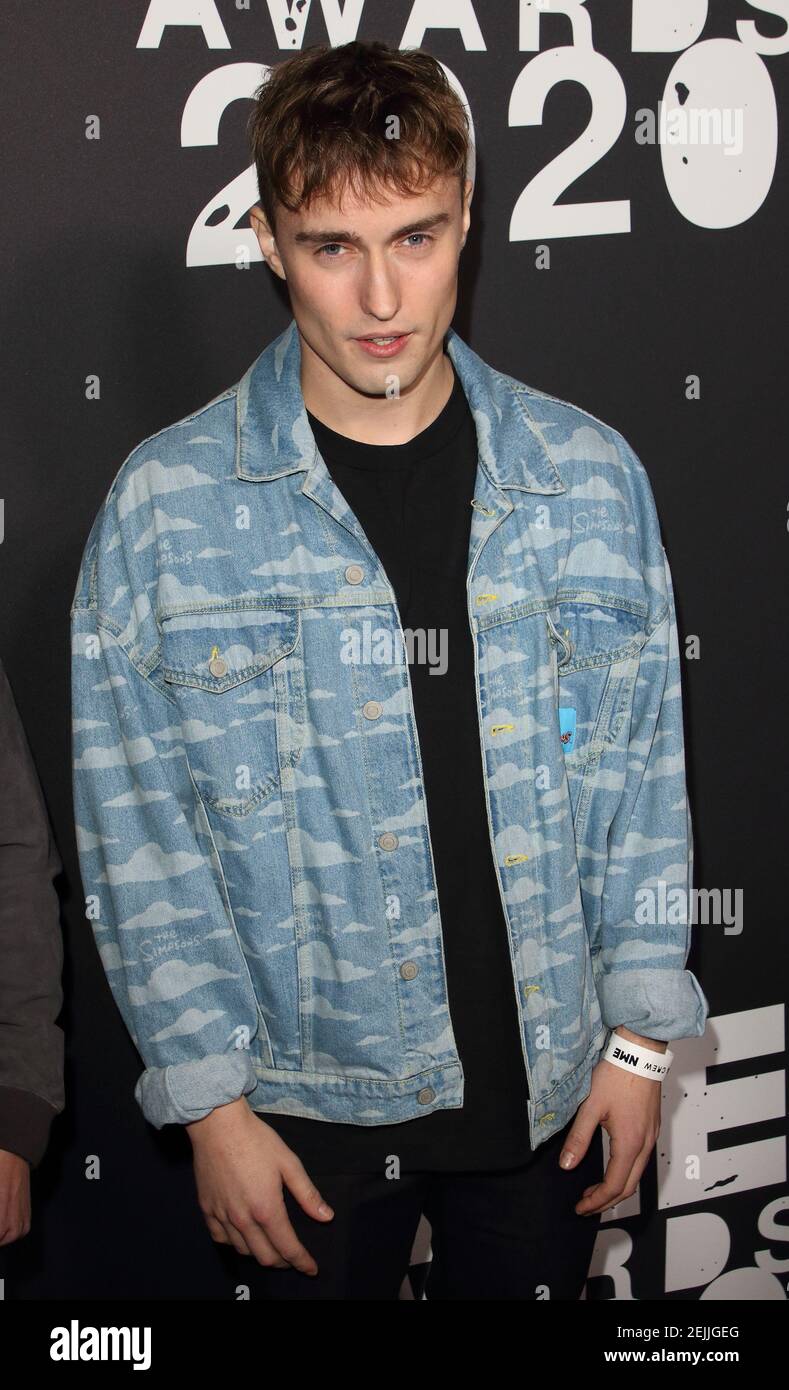 Sam Fender attends the NME Awards 2020 at O2 Academy Brixton in London ...