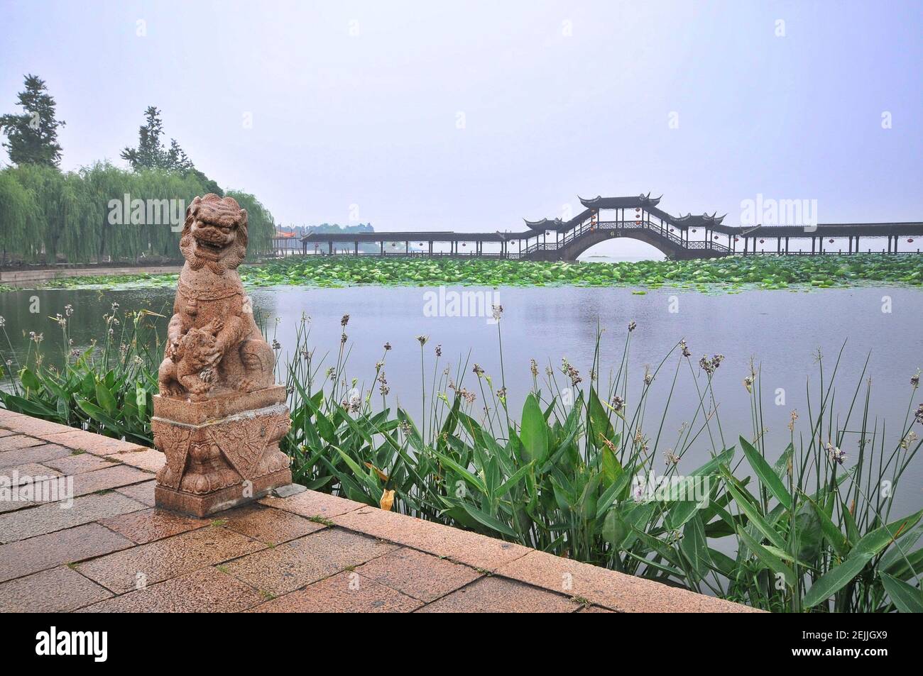 Jiangsuï¼ŒCHINA-In jinxi ancient town, kunshan city, Jiangsu province ...