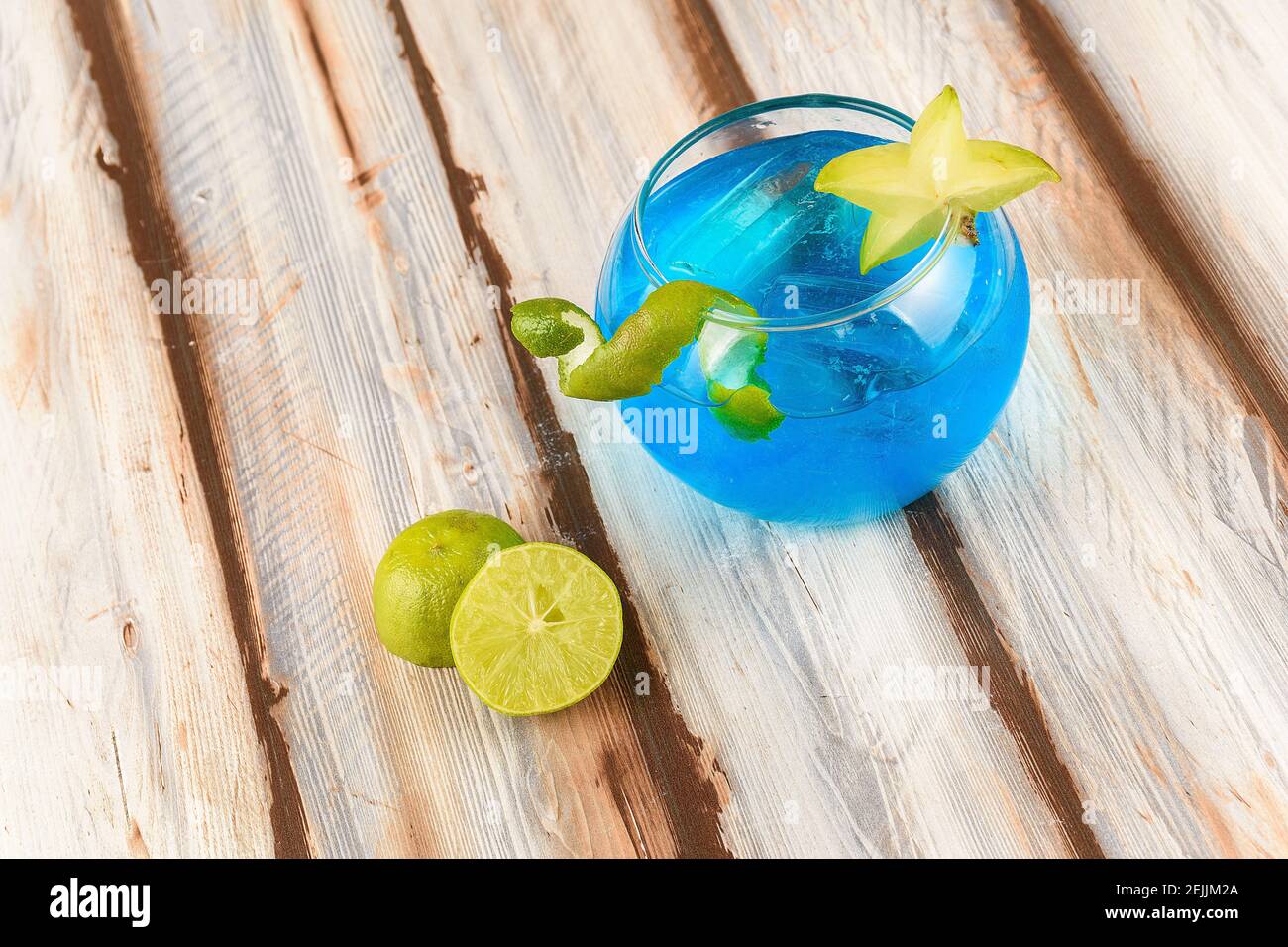 Blue lemonade hi-res stock photography and images - Alamy