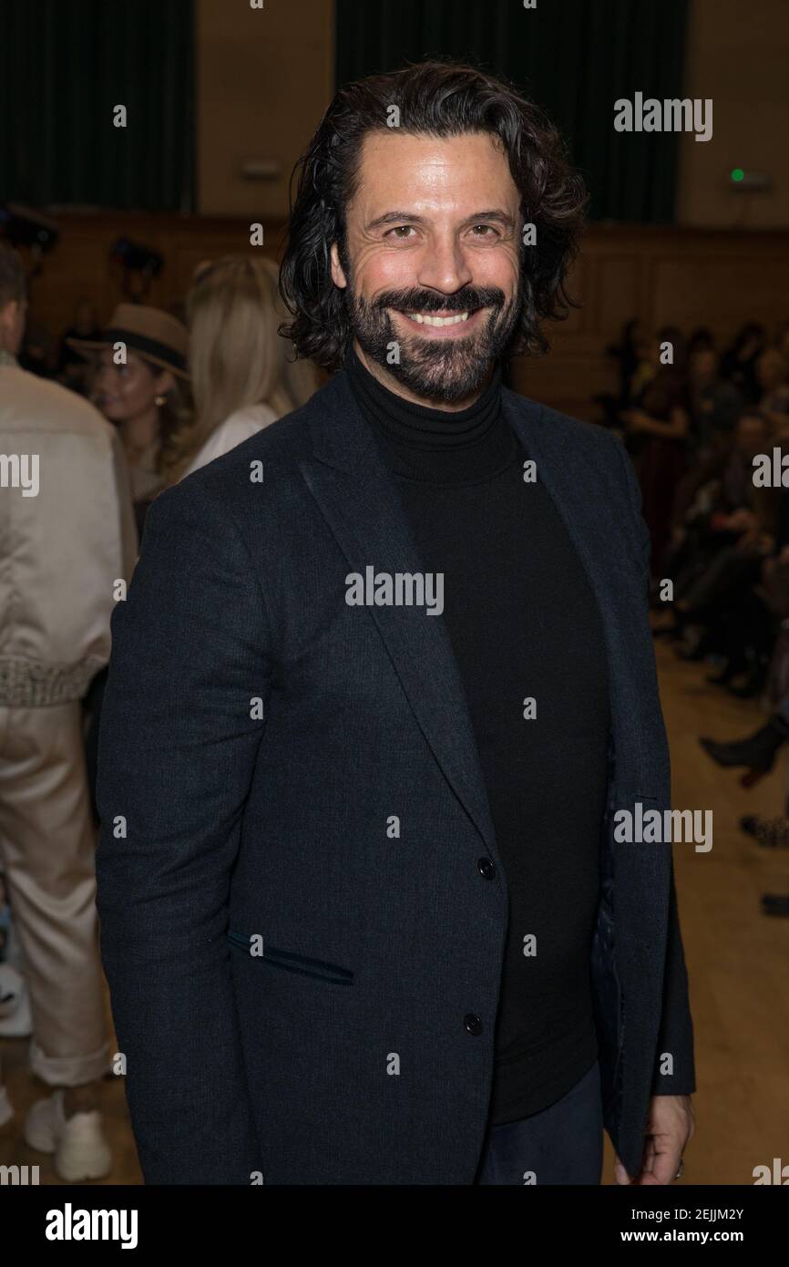 Christian Vit attends the Chanel Joan Elkayam AW20 Fashion Show at ...