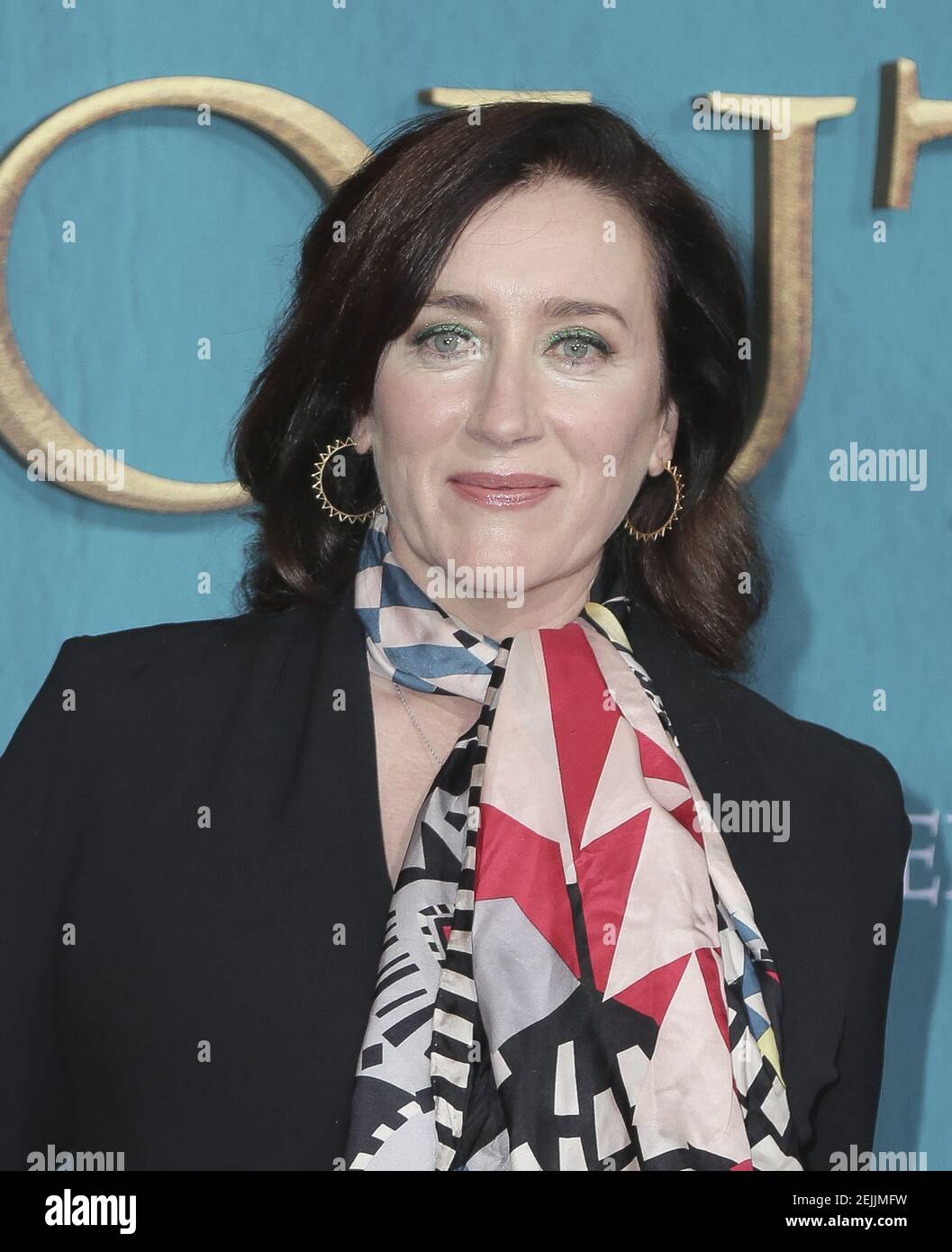 Maria Doyle Kennedy walking the red carpet at the Starz Premiere Event ...