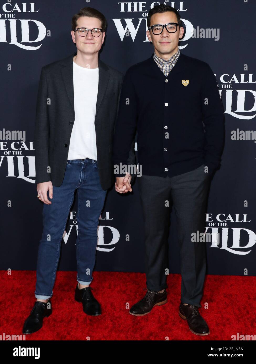 HOLLYWOOD, LOS ANGELES, CALIFORNIA, USA - FEBRUARY 13: Joshua Cockream ...