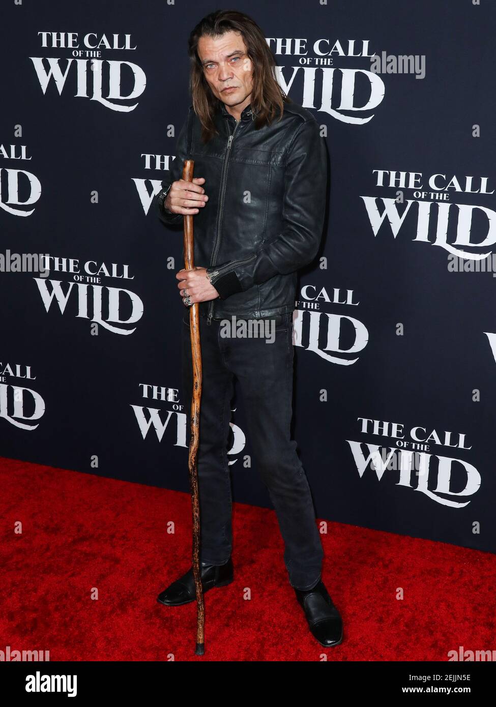 HOLLYWOOD, LOS ANGELES, CALIFORNIA, USA - FEBRUARY 13: Micah Fitzgerald ...