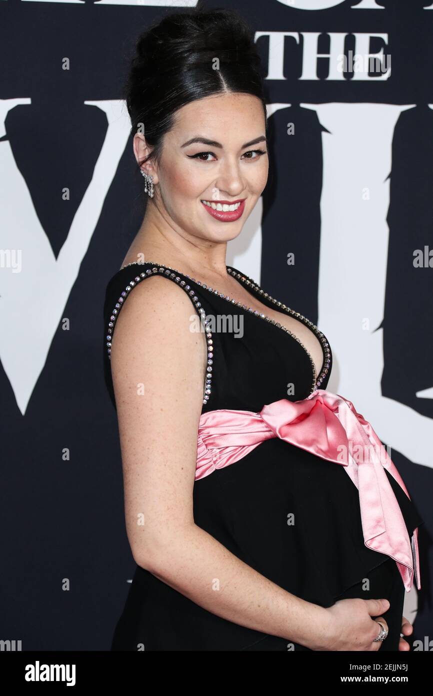 HOLLYWOOD, LOS ANGELES, CALIFORNIA, USA - FEBRUARY 13: Actress Cara Gee ...