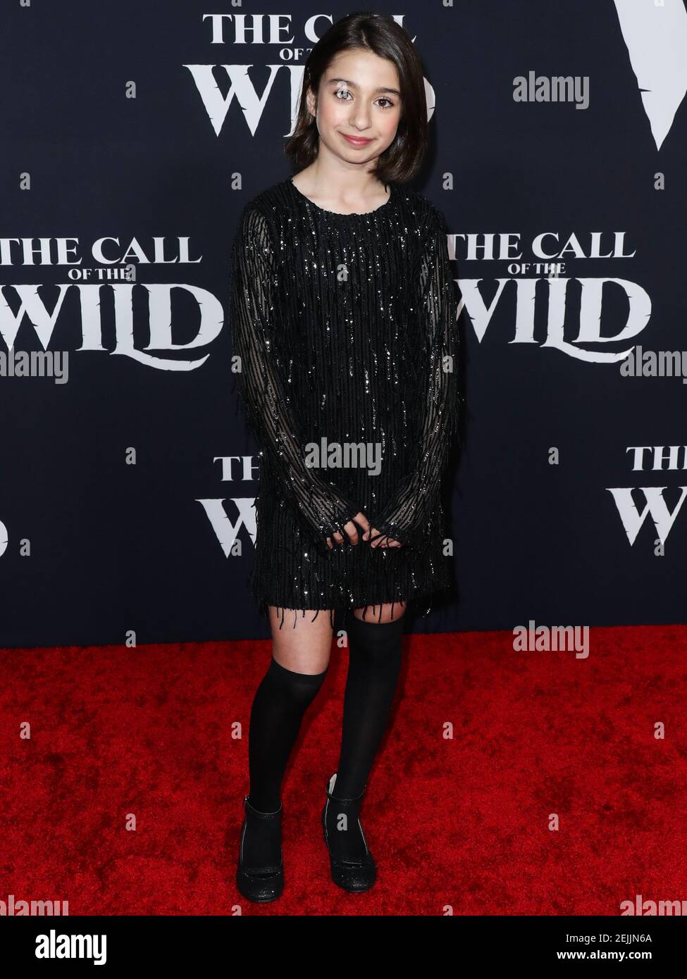 HOLLYWOOD, LOS ANGELES, CALIFORNIA, USA - FEBRUARY 13: Stella Edwards ...