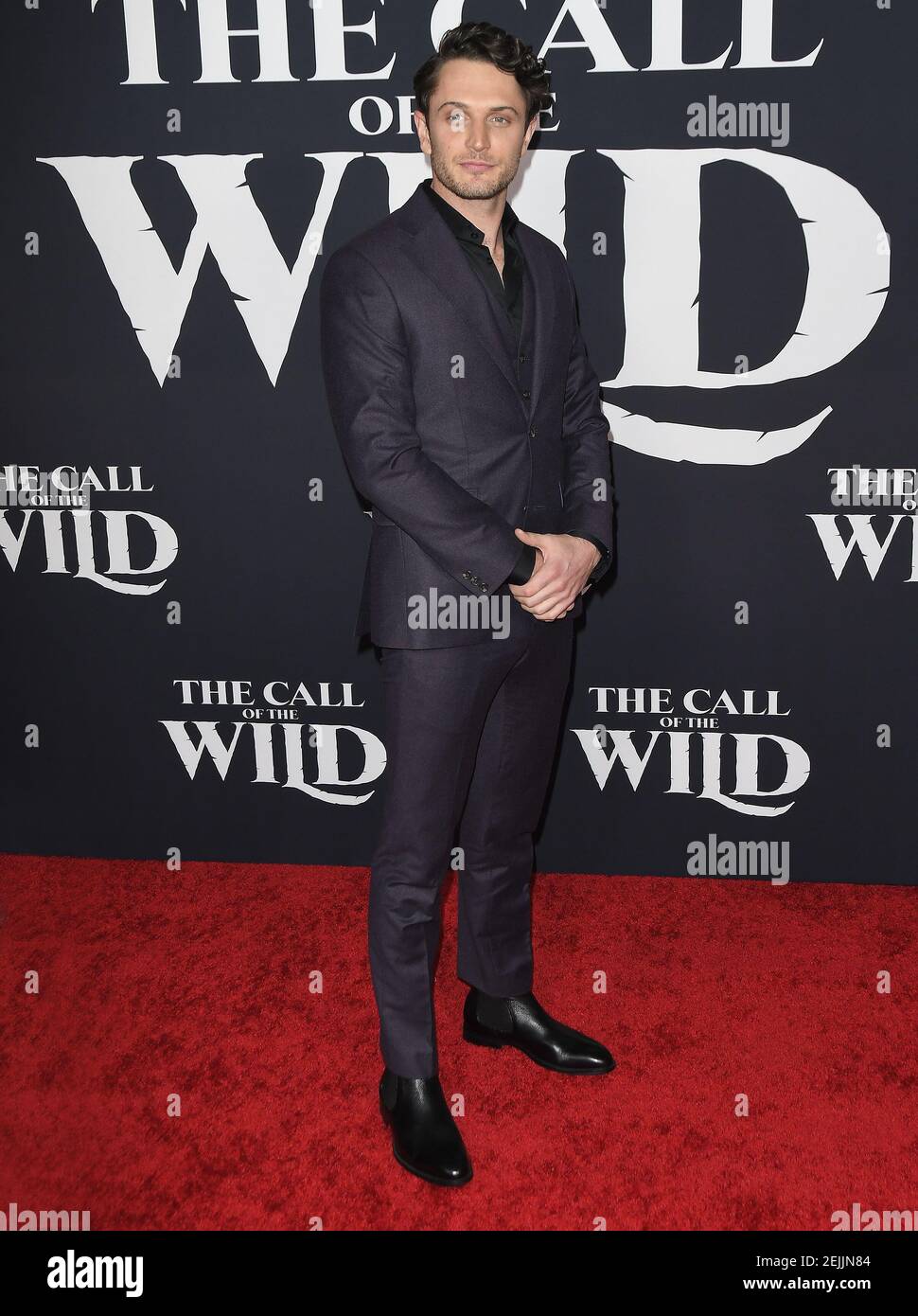 Colin Woodell arrives at the 20th Century Studios' THE CALL OF THE WILD ...