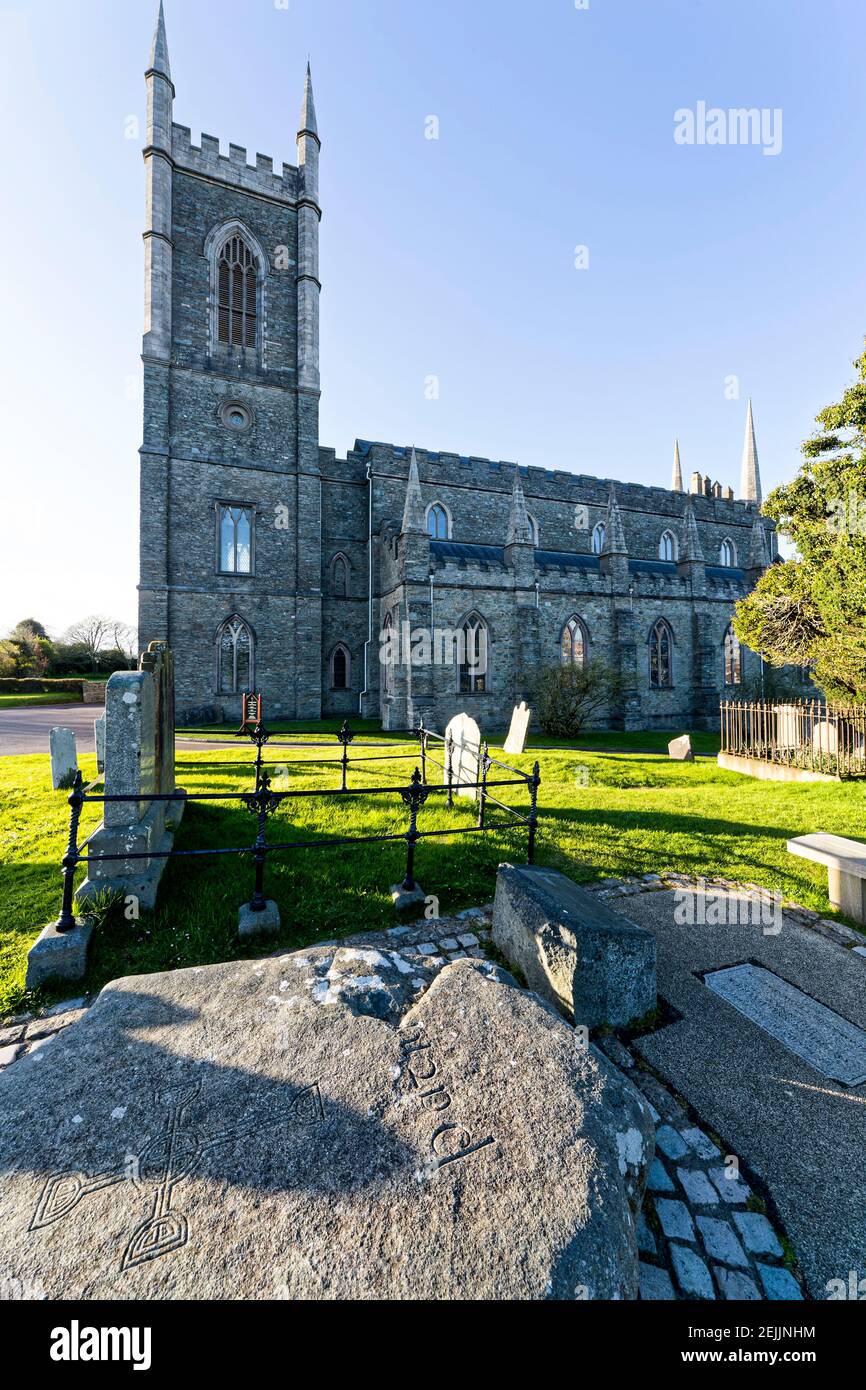 St patrick's grave downpatrick hi-res stock photography and images - Alamy