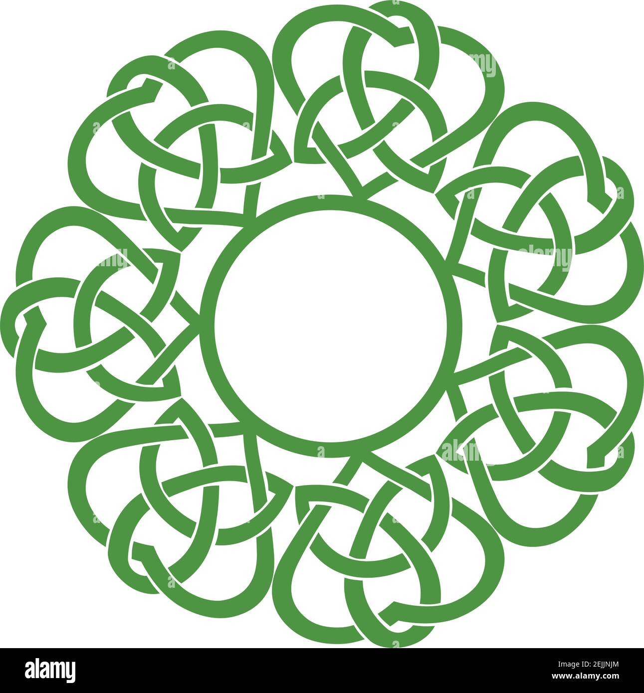 Heart and Celtic trinity knot, vector Stock Vector Image & Art - Alamy