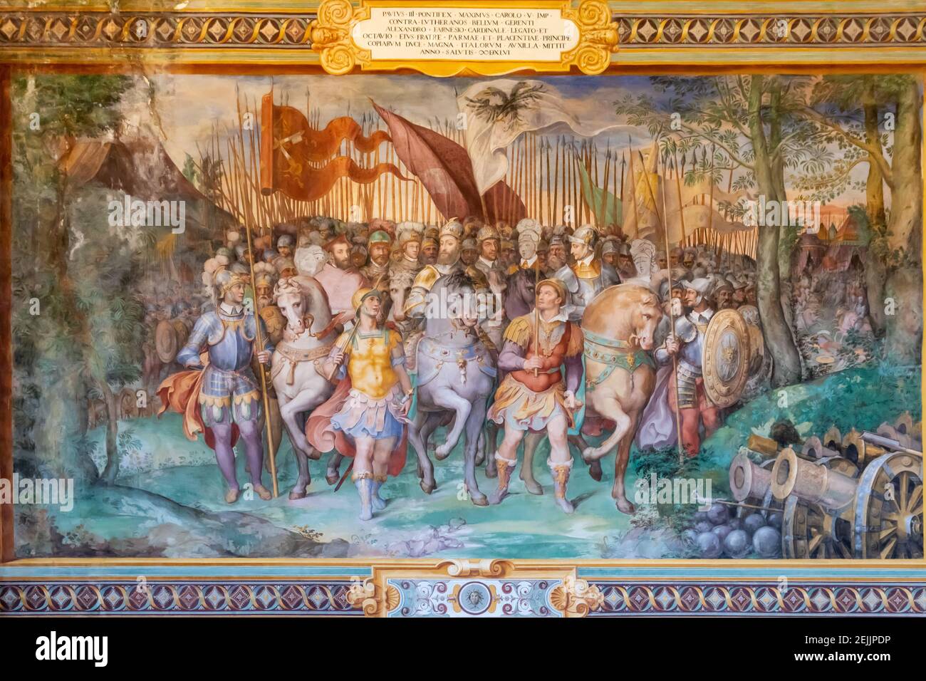 Palazzo farnese frescoes hi-res stock photography and images - Alamy